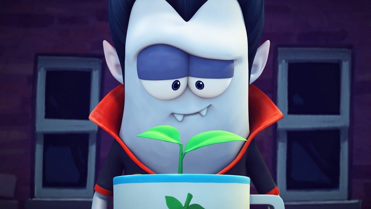 Spookiz | Cula는 자랑스러운 식물 아빠입니다 | 어린이를위한 만화 | 좀비 만화 | WildBrain - YouTube