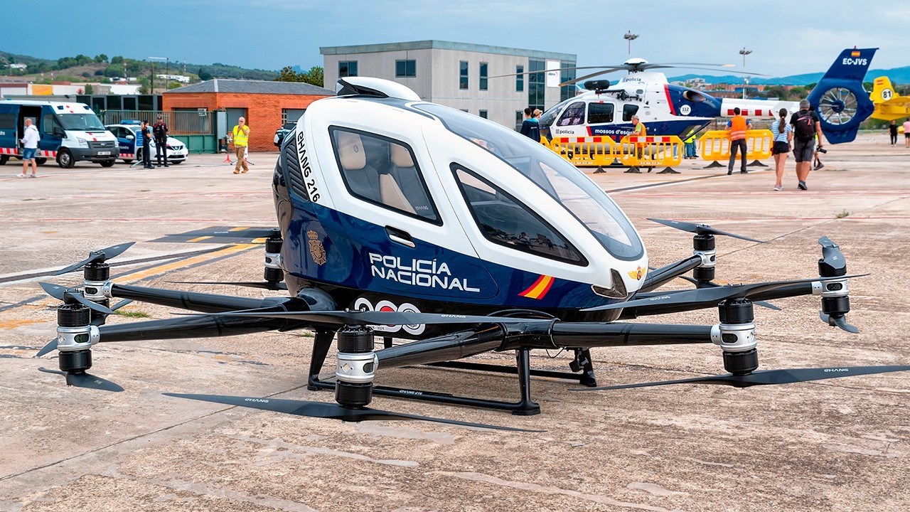 Flying Cars Are Here: Meet the EHang EH216-S, Your Next Urban Air ...