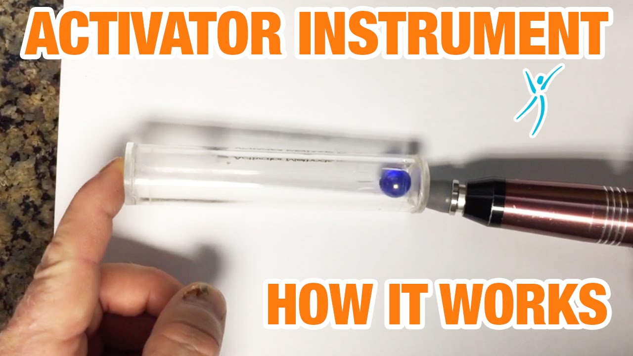 Gentle Activator Instrument Adjusting - YouTube