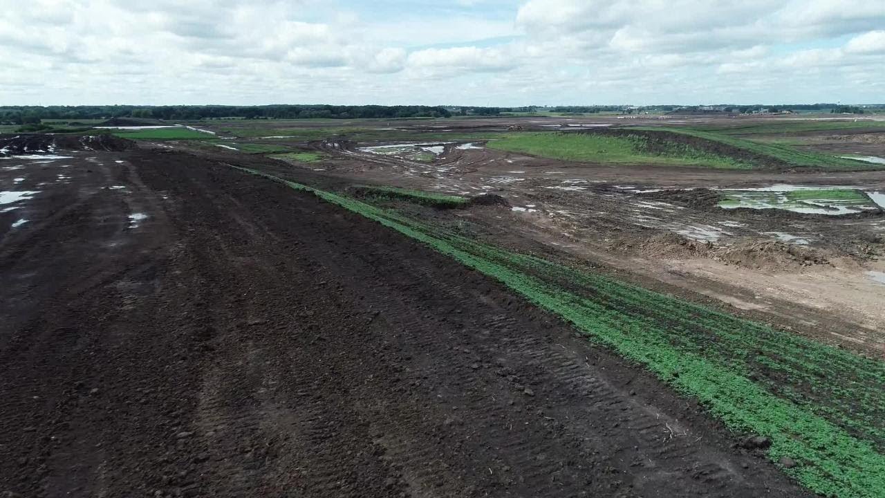 Drone video: Foxconn construction site - YouTube
