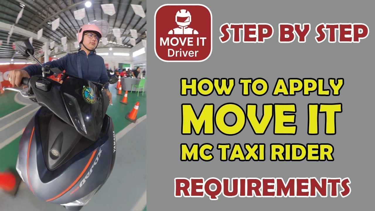 PAANO MAG APPLY SA MOVE IT | MC TAXI RIDER - YouTube