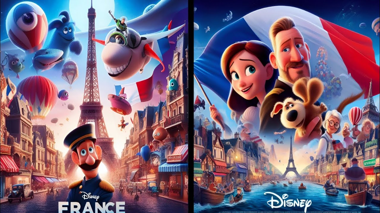 FRANCE Disney & Pixar Movies Poster 🇫🇷 - YouTube