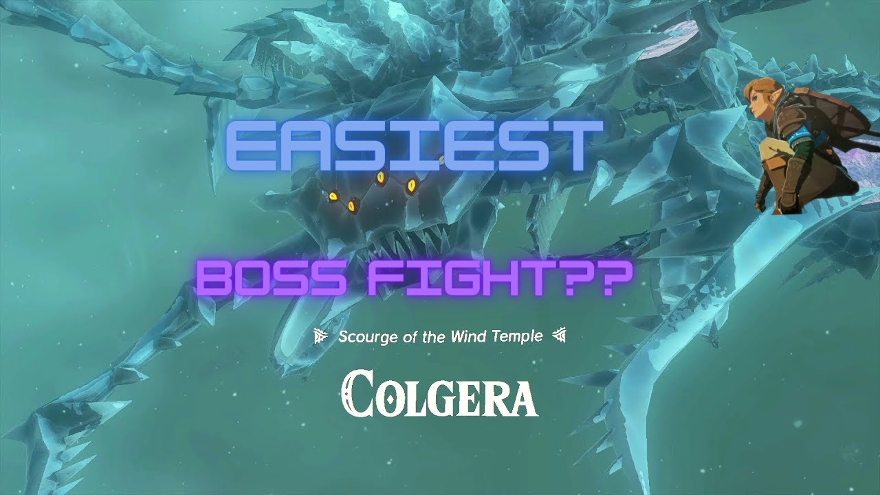 Easiest boss fight?? the Legend of Zelda Tears of the kingdom: Colgera ...
