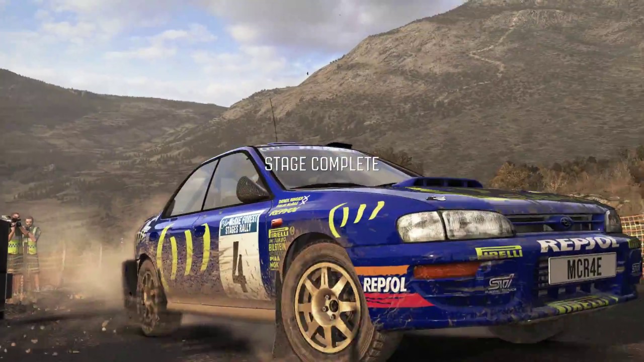 Dirt Rally - Subaru Impreza 1995 - Greece, "Lionheart" challenge - YouTube