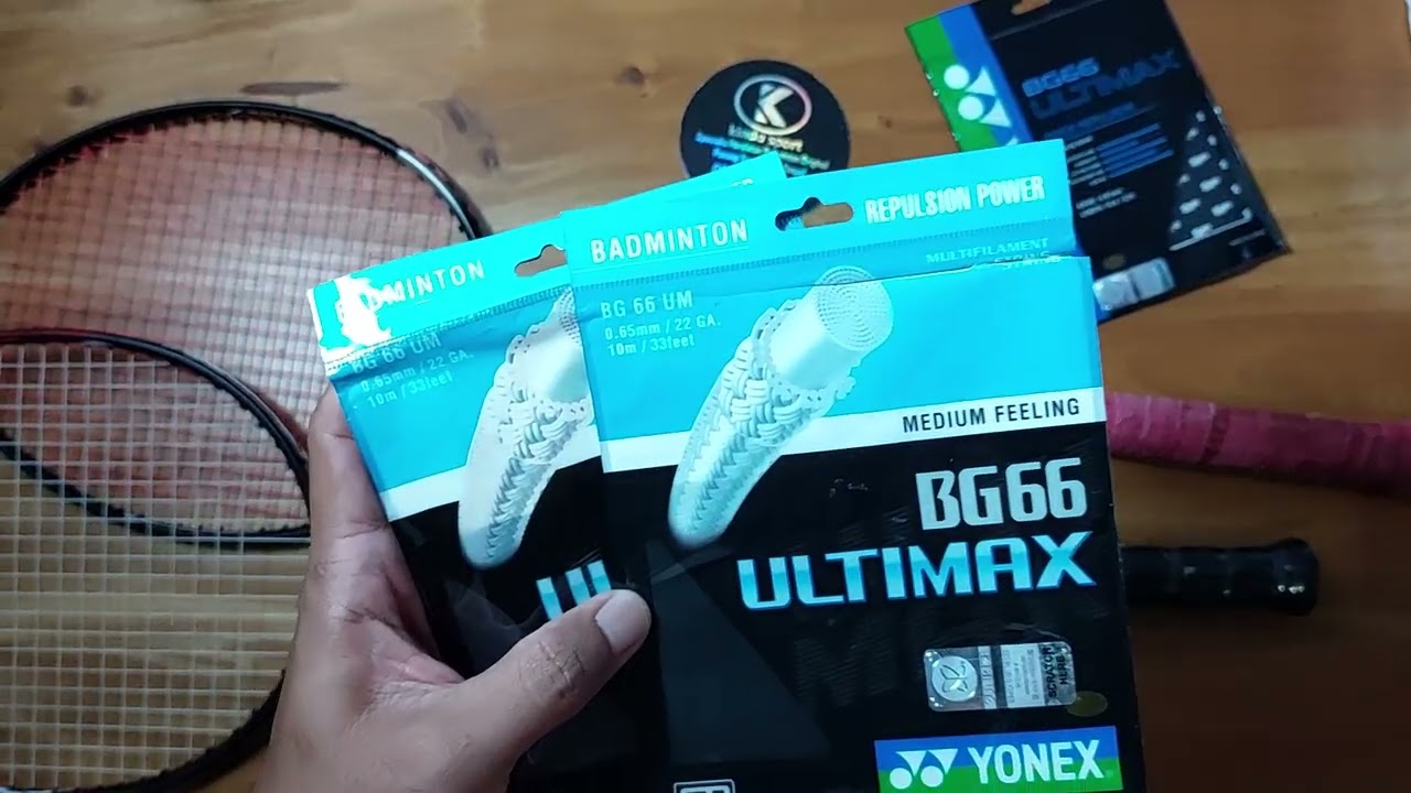 HATI-HATI SENAR YONEX PALSU, INI BEDANYA BG66 ULTIMAX KW DENGAN ASLINYA ...