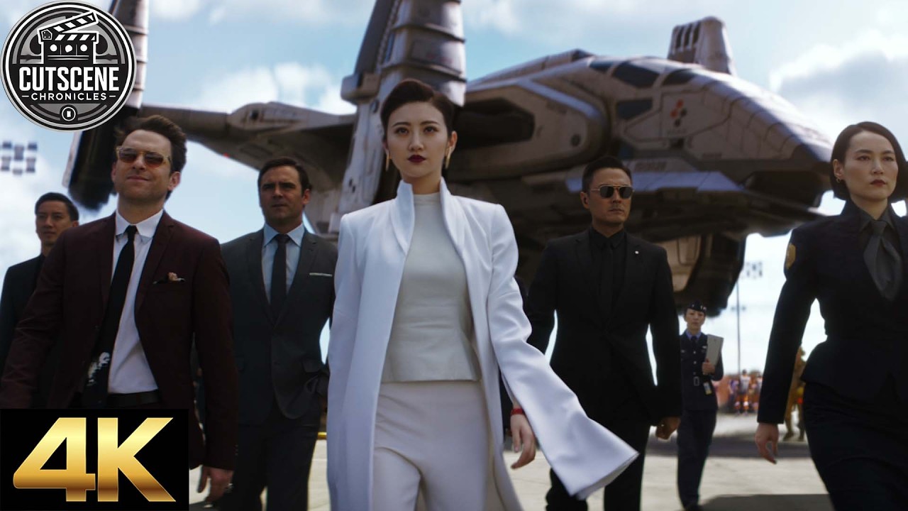 [4K UHD] Liwen Shao Meets Marshal Quan CUTSCENE | Pacific Rim Uprising ...