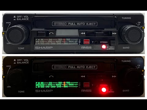 1980s Sharp RG-5800E Car Cassette FM Radio Player + Bluetooth - For ...