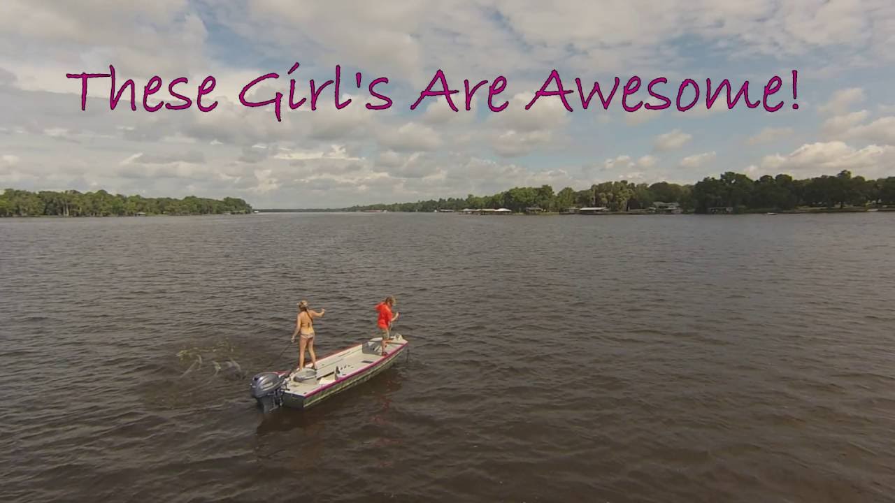 Swamp Barbie gets pulled through the weeds - YouTube