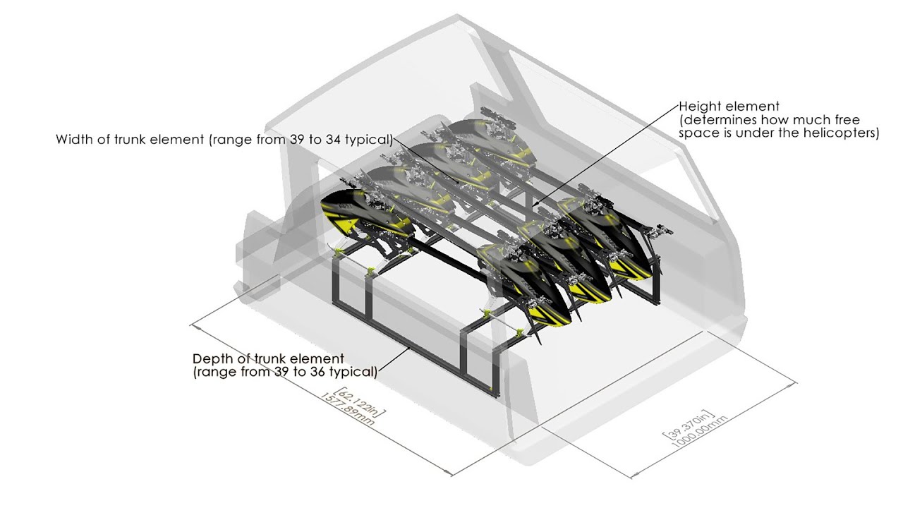 How to order and Assemble the XGuard Skid Clamps Heli Carrier System ...