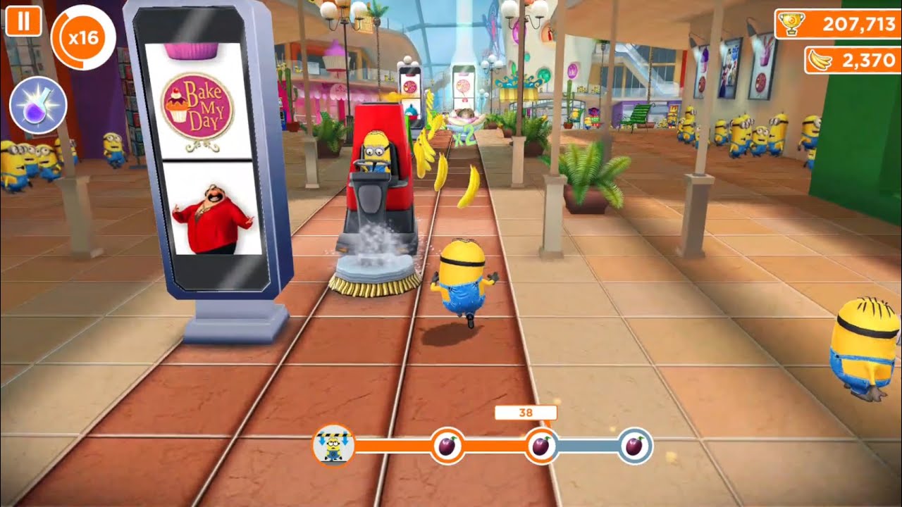 Minion Rush - The Mall Gameplay - YouTube
