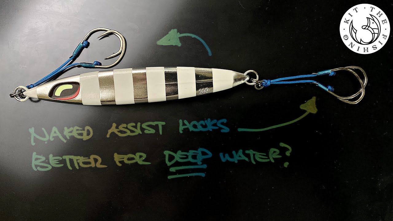 WATCH THIS BEFORE USING FANCY ASSIST HOOKS FOR SLOW JIGGING - YouTube