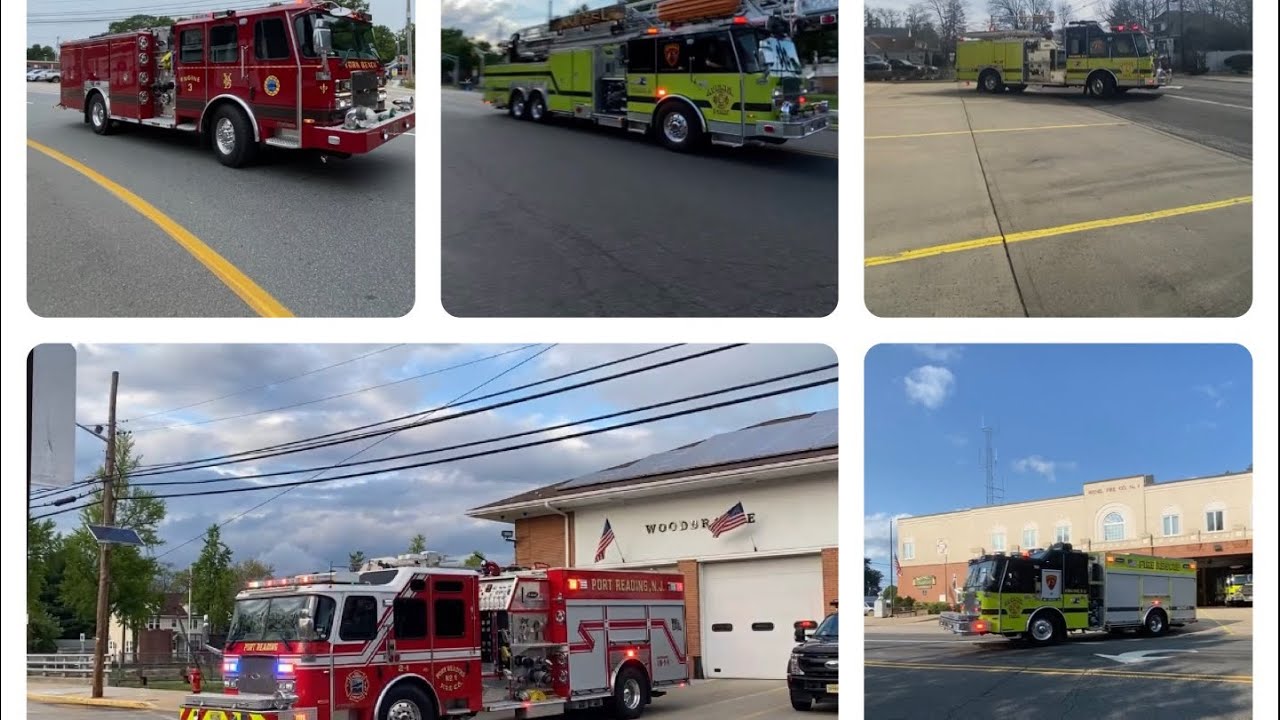 Fire trucks responding compilation part II E-One Fire Trucks - YouTube