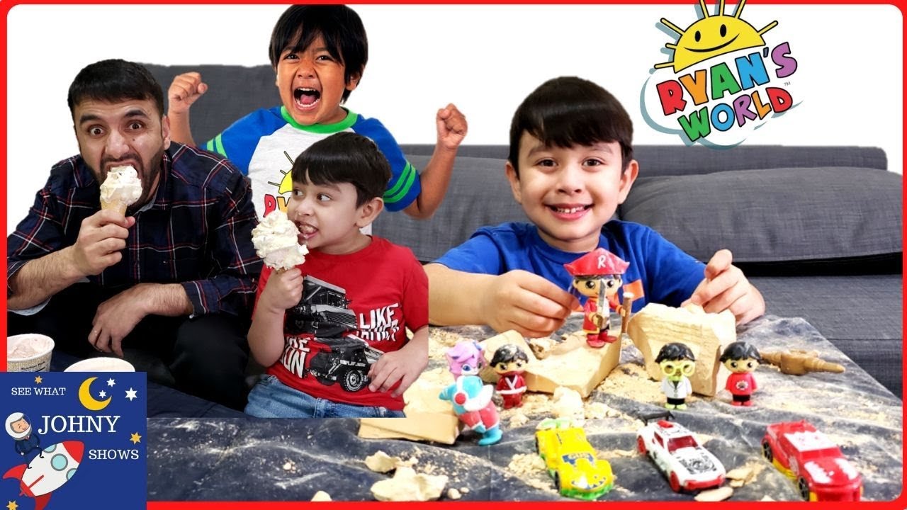 Johny Unboxes Ryan's World New Toys Ryan's World Microverse, Mystery ...