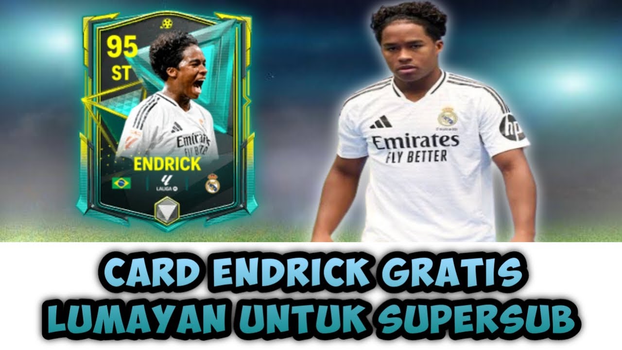 REVIEW GAMEPLAY ENDRICK CARD MOMENT PLAYER - FC MOBILE 24 - YouTube