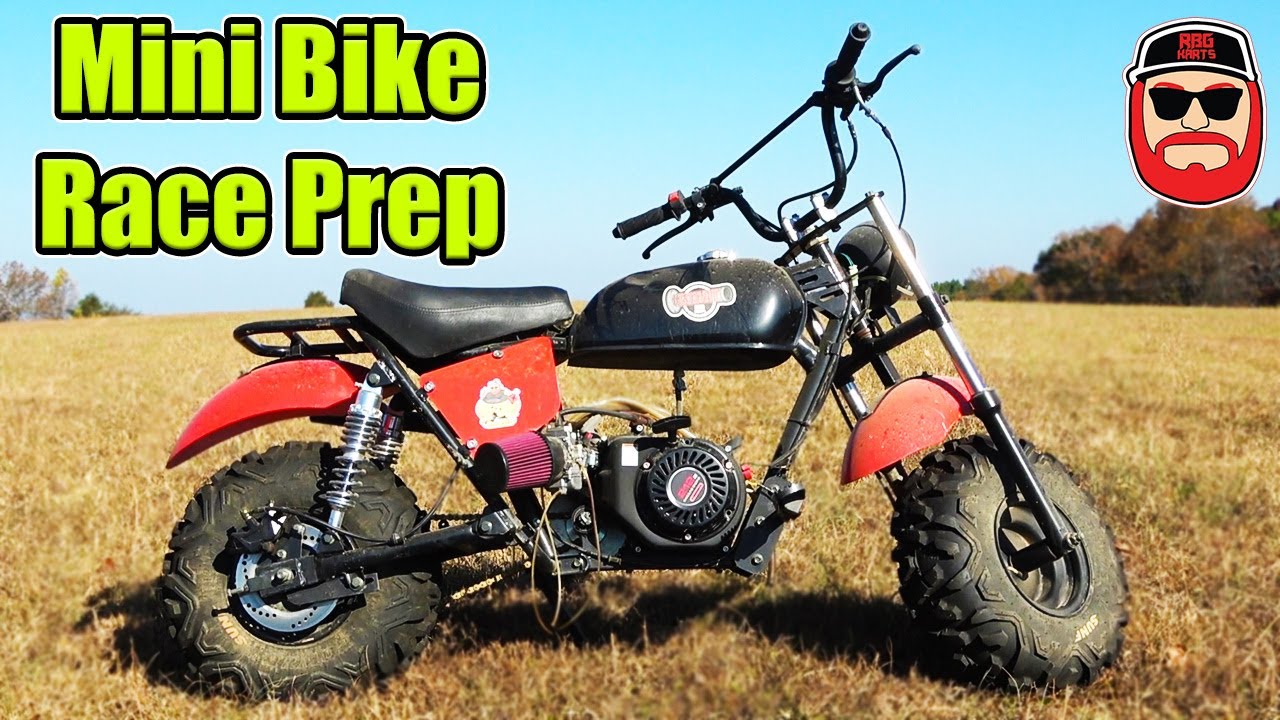Mini Bike Race Prep ~ GPS180 Endurance Race - YouTube
