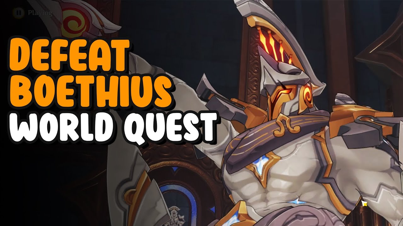 Defeat Boethius | Fortune Plango Fulnera | Genshin Impact - YouTube