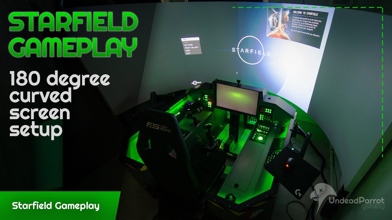Starfield with an ULTIMATE Space Cockpit - Does it work? - YouTube