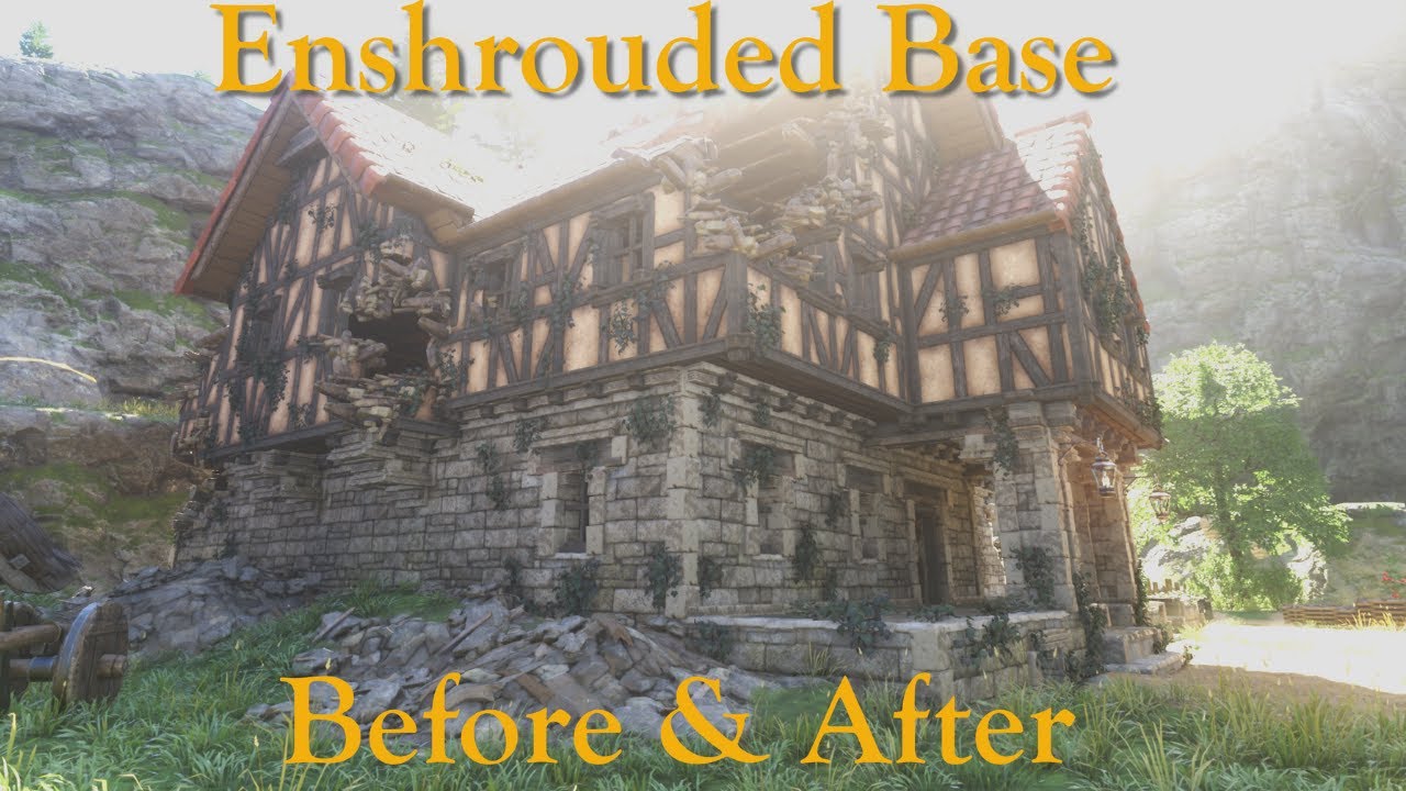 Enshrouded Base Remodel Before & After - YouTube