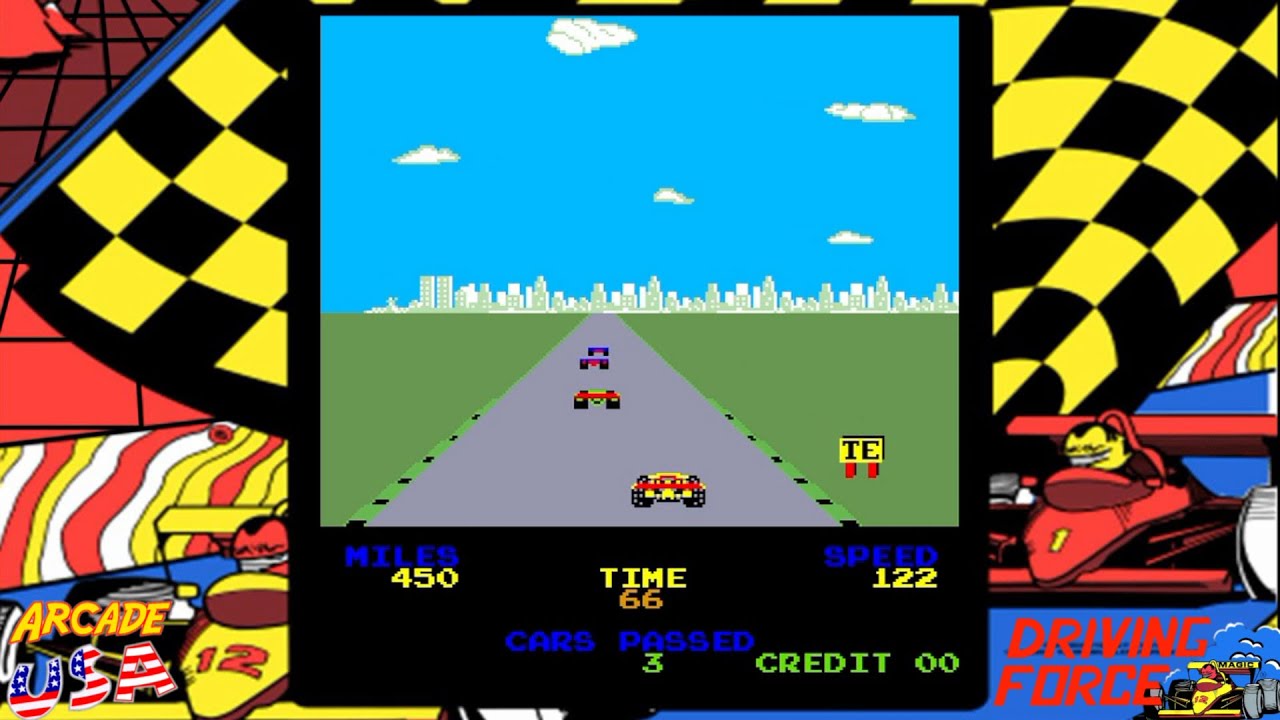 Driving Force! (Arcade) - YouTube