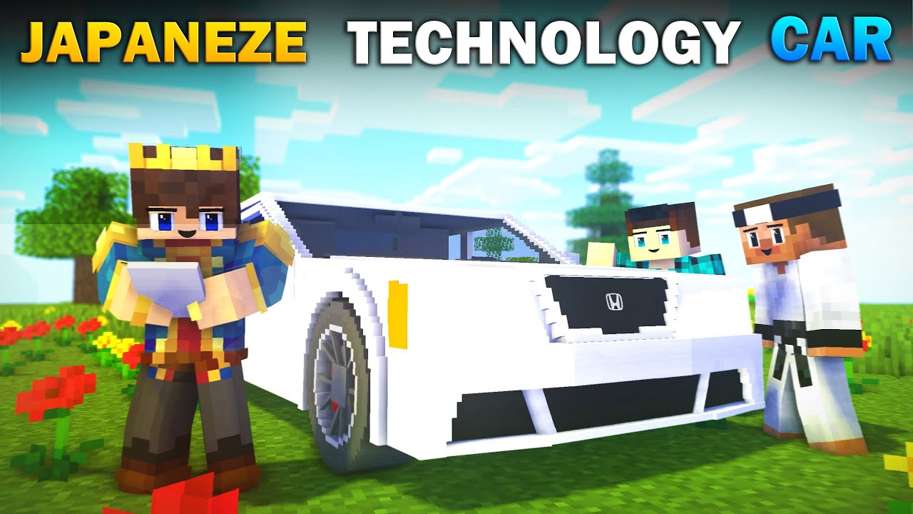 Japanese Technology Car | Minecraft Animation ‎‎@GamerFleet - YouTube