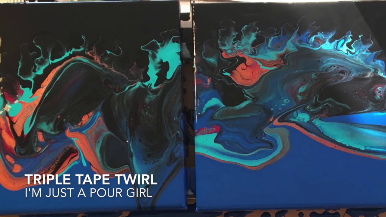 (6) Triple Tape Twirl - YouTube
