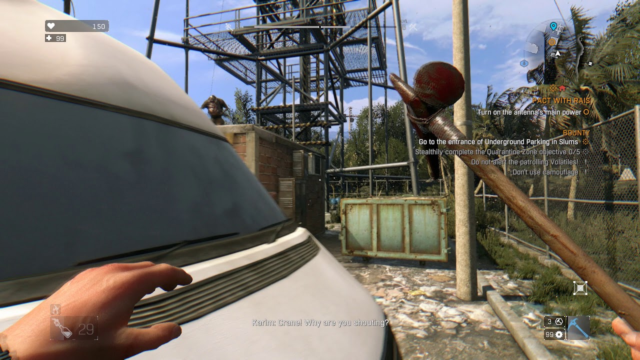 Dying Light - First Encounter With A Toad - YouTube