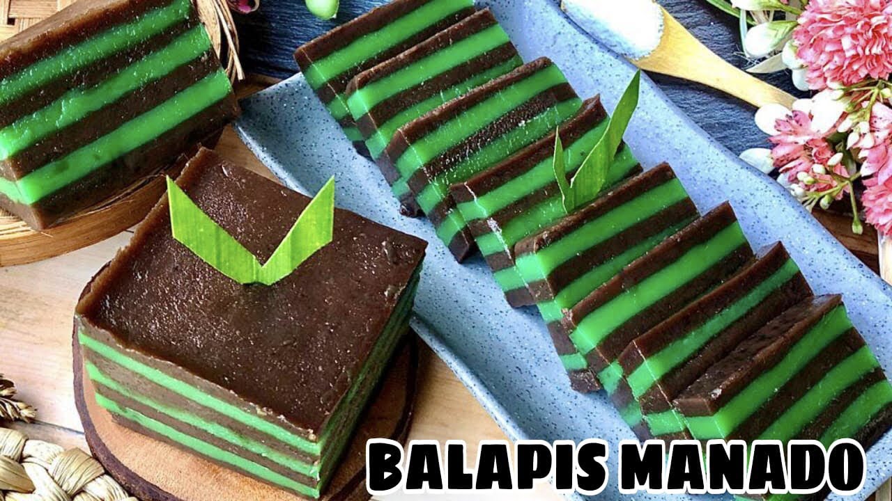 RESEP CARA MEMBUAT BALAPIS MANADO COKLAT PANDAN YANG ENAK ,LEMBUT DAN ...