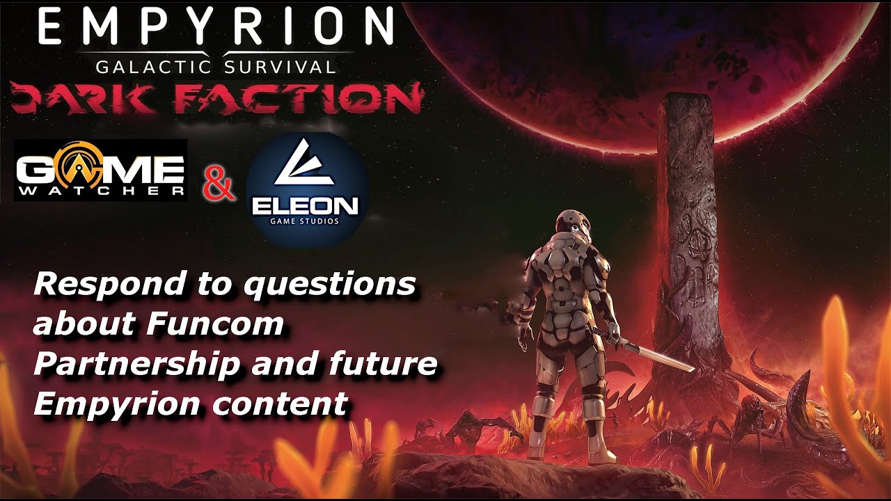 Beyond the "Dark Faction" DLC! Eleon has more Empyrion content planned ...