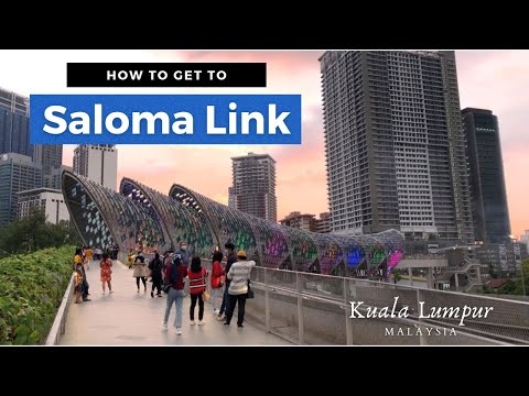 How to get to Saloma Link from KLCC & Kampung Baru