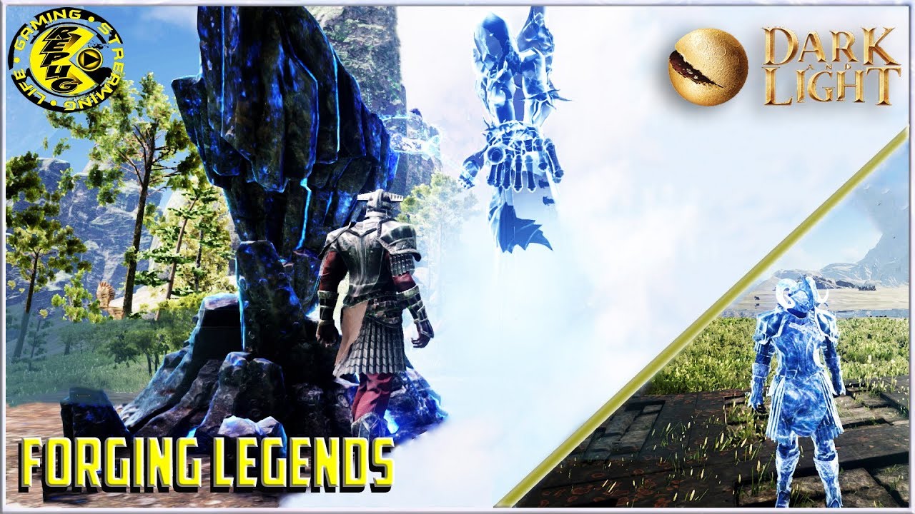 Dark and Light Forging Legends [ The Mysteries of Blackice Peaks update ...