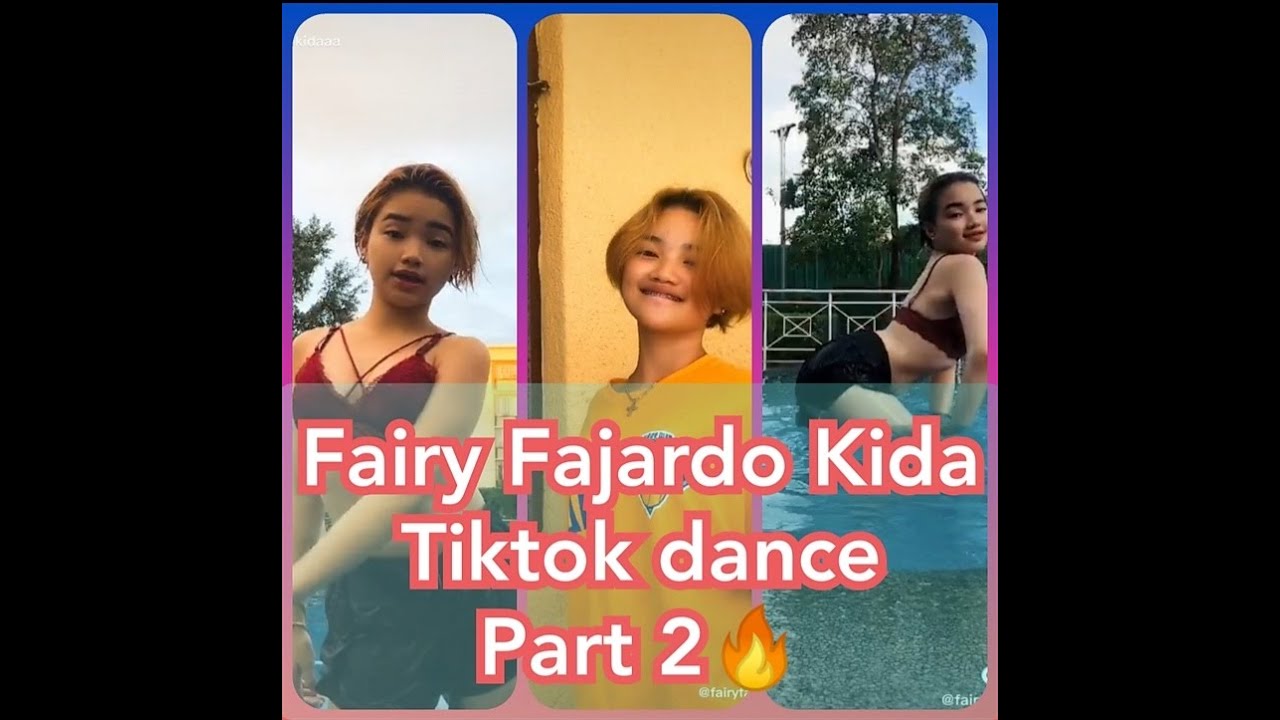 Fairy Fajardo kida Tiktok dance part2 - YouTube