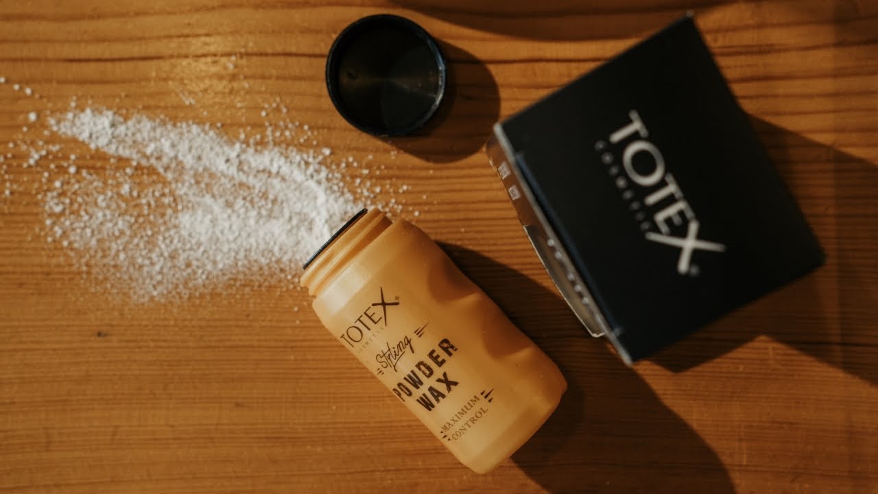 Style Your Hair With TOTEX Powder Wax - Volumizing Matte Look With ...