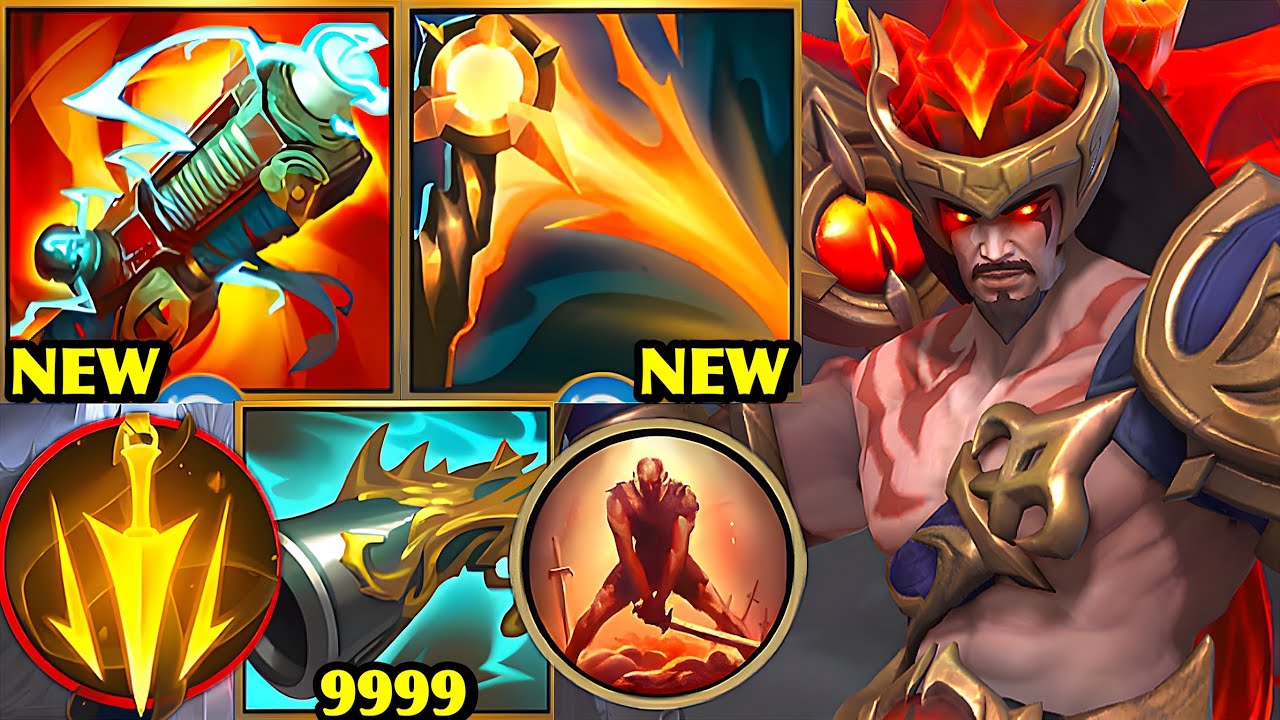 Wild Rift China Tryndamere Top | NEW Essence Reaver TRYND Build & Runes ...