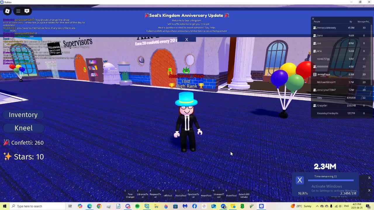 Jenny Roblox Live: Seal's Kingdom (Part 2) - YouTube