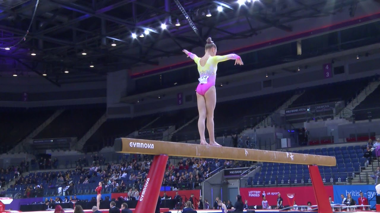 Poppy Grace Stickler AA BRONZE Beam 2019 British Gymnastics ...