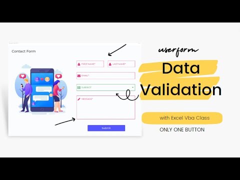 Data Validation Class with Excel Vba - YouTube
