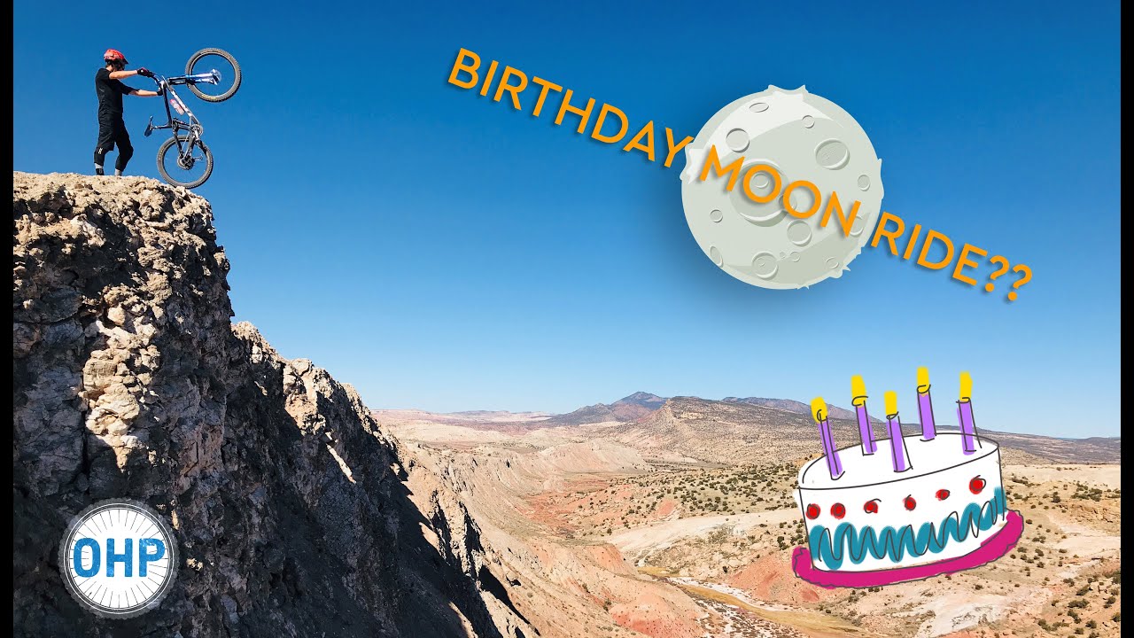 MOUNTAIN BIKING ON THE MOON?? - YouTube