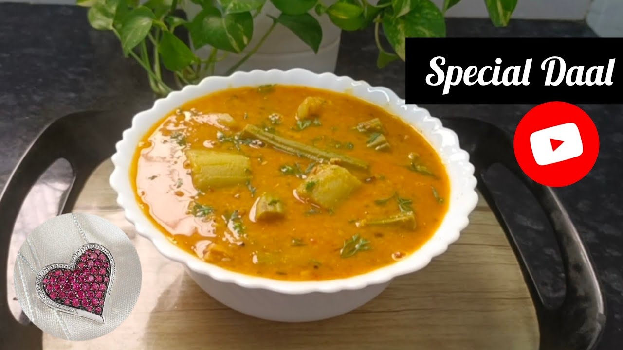 How to cook Special Daal Recipe ll Tuvar Daal Sengat Ki Phalli Aur ...