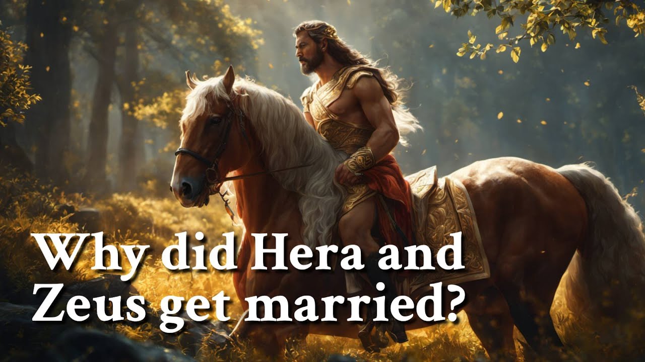 Why did Hera and Zeus get married? Greek Mythology Story - YouTube