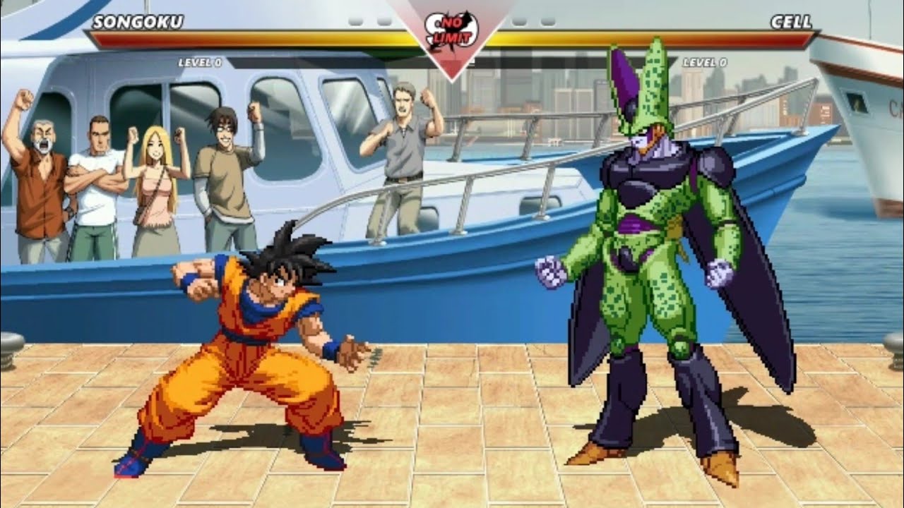 GOKU VS CELL - High Level Insane Fight ! - YouTube