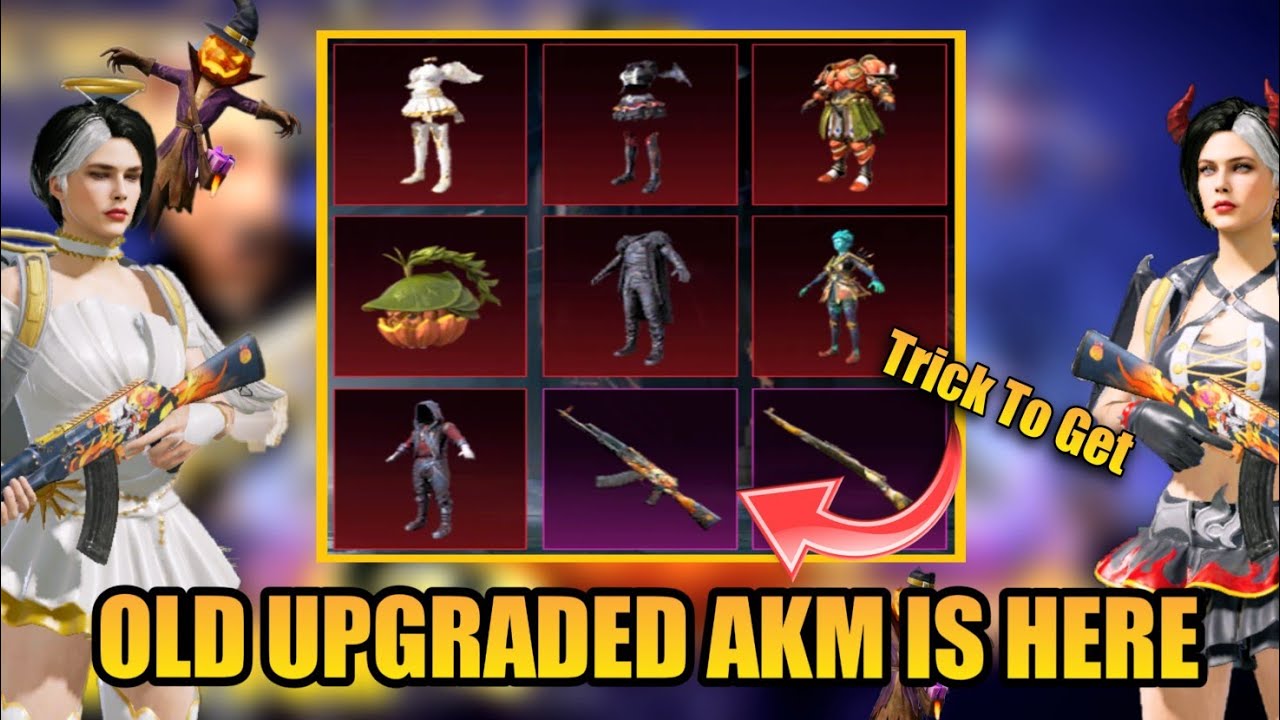 OLD Upgraded AKM Is Here | Hellfire AKM Crate Opening | Premium Crate ...