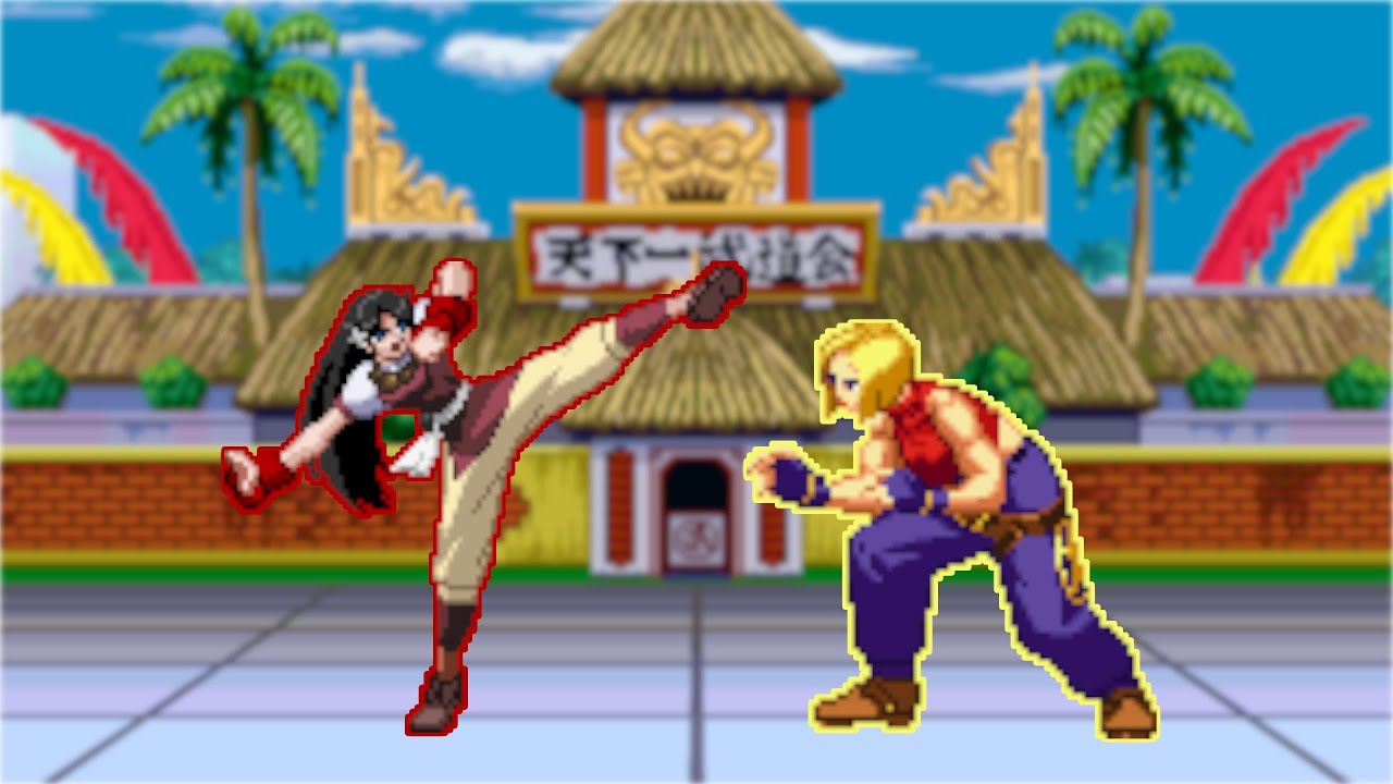 ATHENA VS BLUE MARY | KOF MUGEN - YouTube