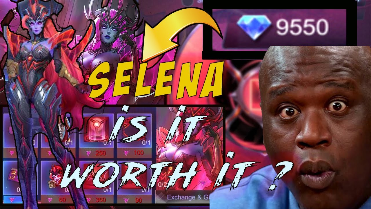 SELENA ABYSS SKIN LADY VENGEANCE SPIN | MOBILE LEGENDS - YouTube