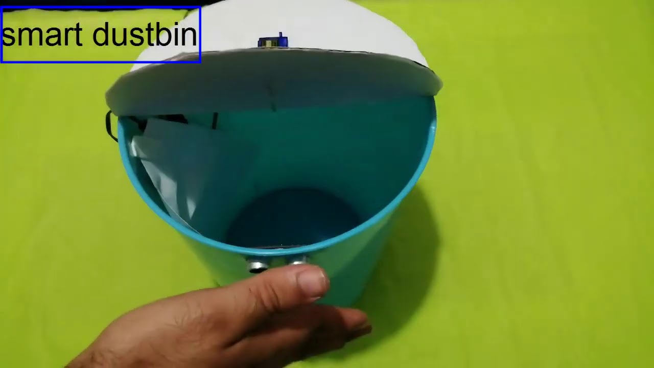 How To Make Smart Dustbin With Arduino Arduino Project Youtube 1118