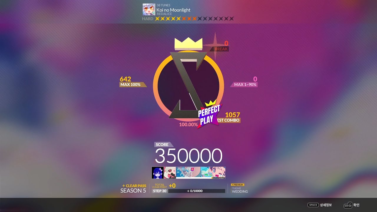 [DJMAX RESPECT V] Koi no Moonlight 5B HD 8 - YouTube