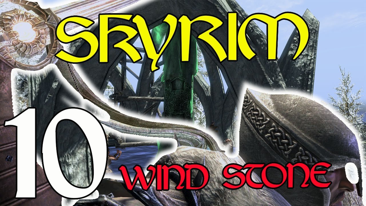 Skyrim Legendary Difficulty |The Dragonborn | WIND STONE! | Modded ...