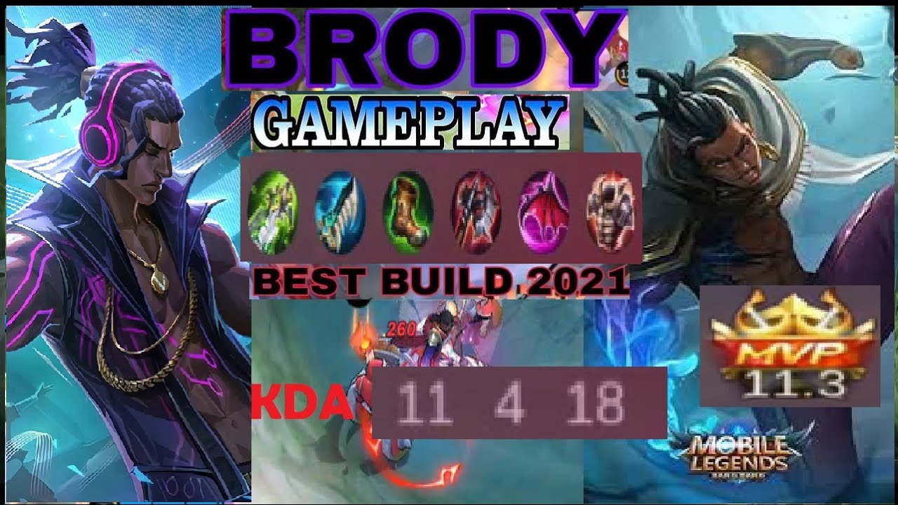 Brody Gameplay | Jungle | Rotation | MLBB | Marksman - YouTube