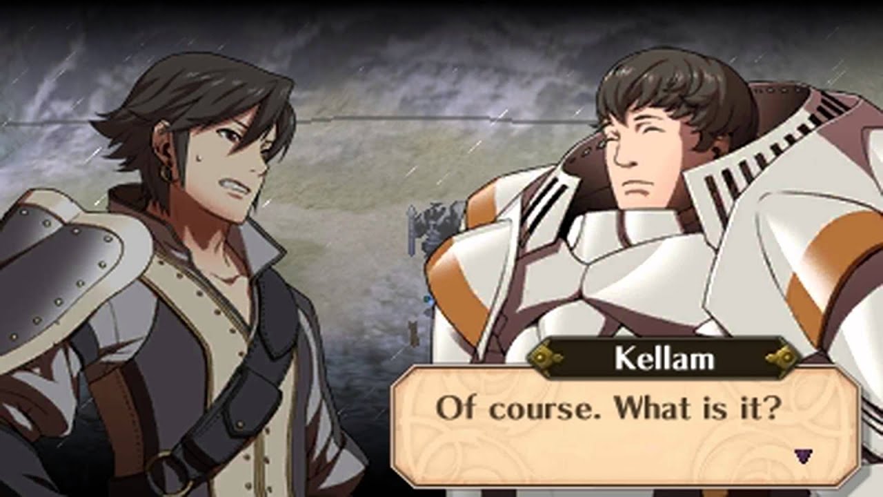 Fire Emblem Awakening - Kellam & Inigo The Future Past 2 Conversation ...
