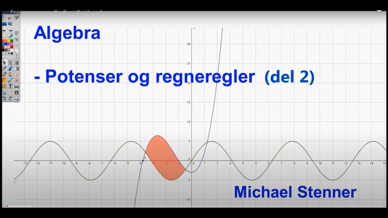 Algebra - Potenser og regneregler (del 2) - YouTube