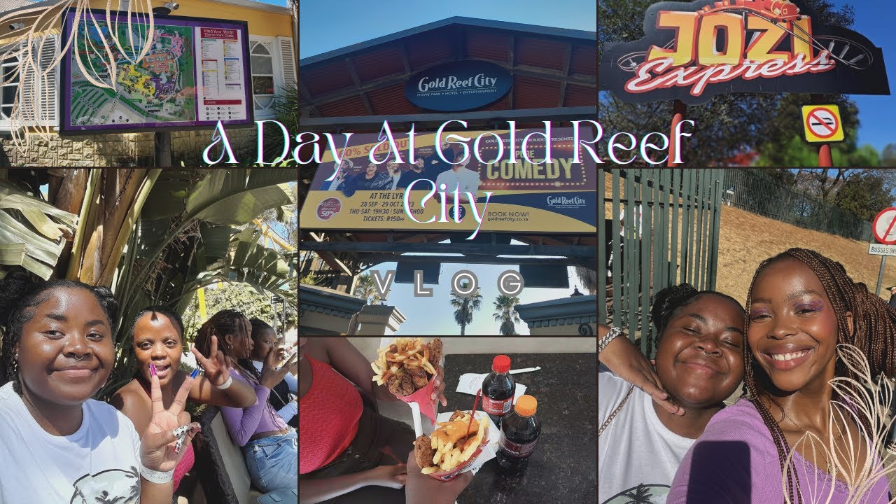 A DAY AT GOLD REEF CITY|SA YOUTUBER |gold reef city theme park - YouTube